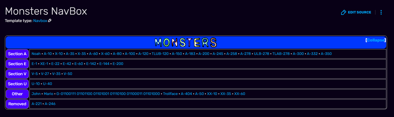 I made image for the monsters navbox | Fandom