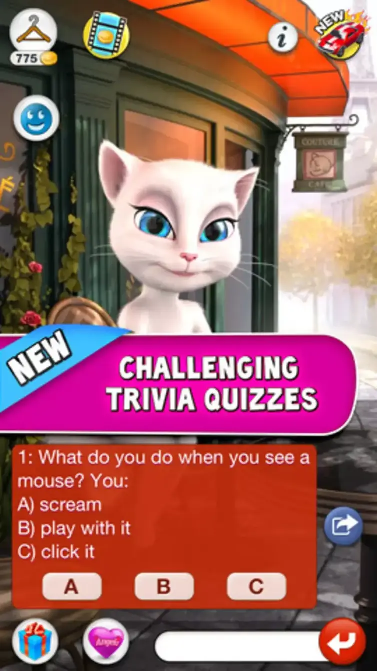 An easter egg in Talking Angela | Fandom