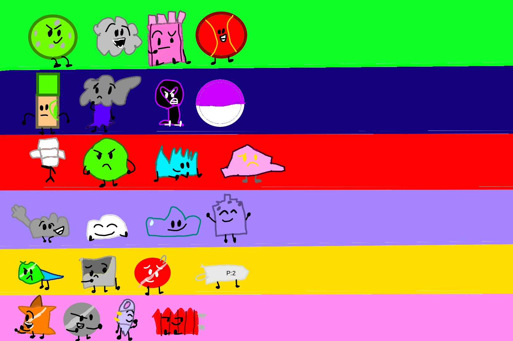 All TPOT contestants color swap! | Fandom