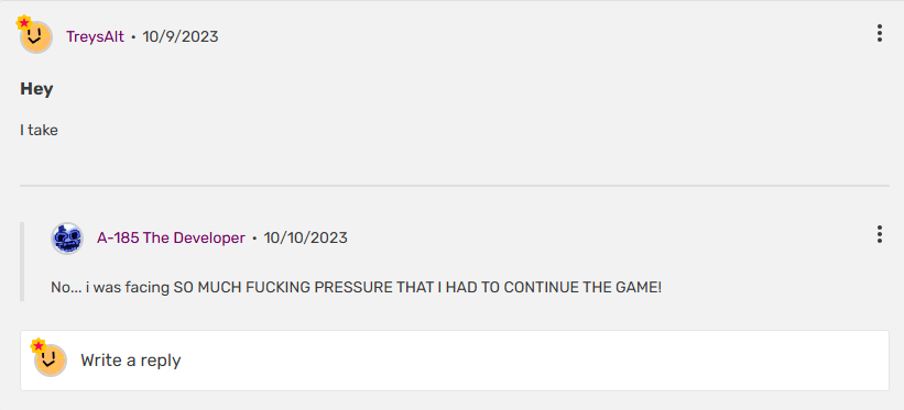 another lie A-185 said (pretty sure) | Fandom