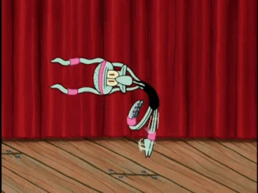 Which Squidward dance is better? | Fandom