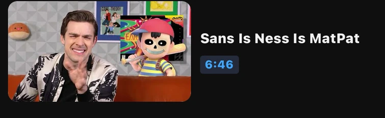 Do you believe Sans is Ness? | Fandom