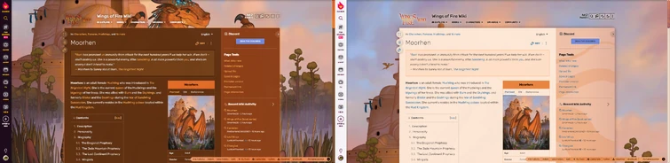 MudWing Theme Showcase | Fandom