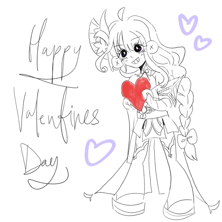 Raiden Ei and I wish all wikians reading this a happy Valentine's Day ️ | Fandom