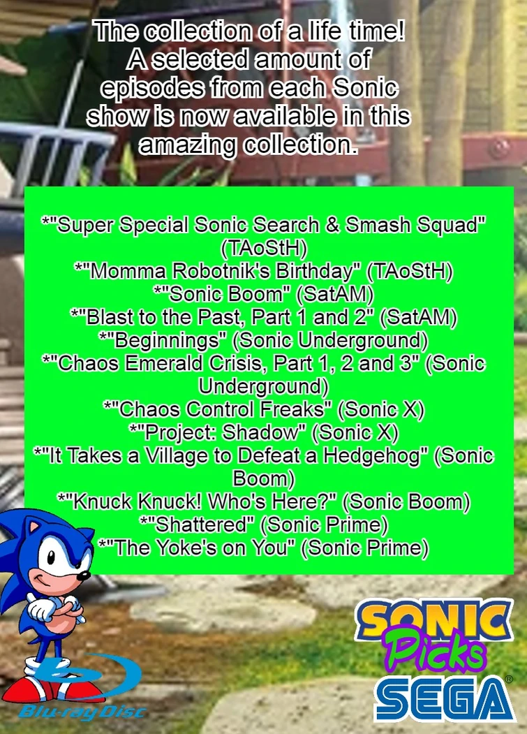 Sonic Picks Volume 1 | Fandom
