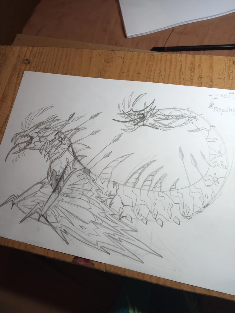 Bazelii x Bani designed creature progress -> End product | Fandom