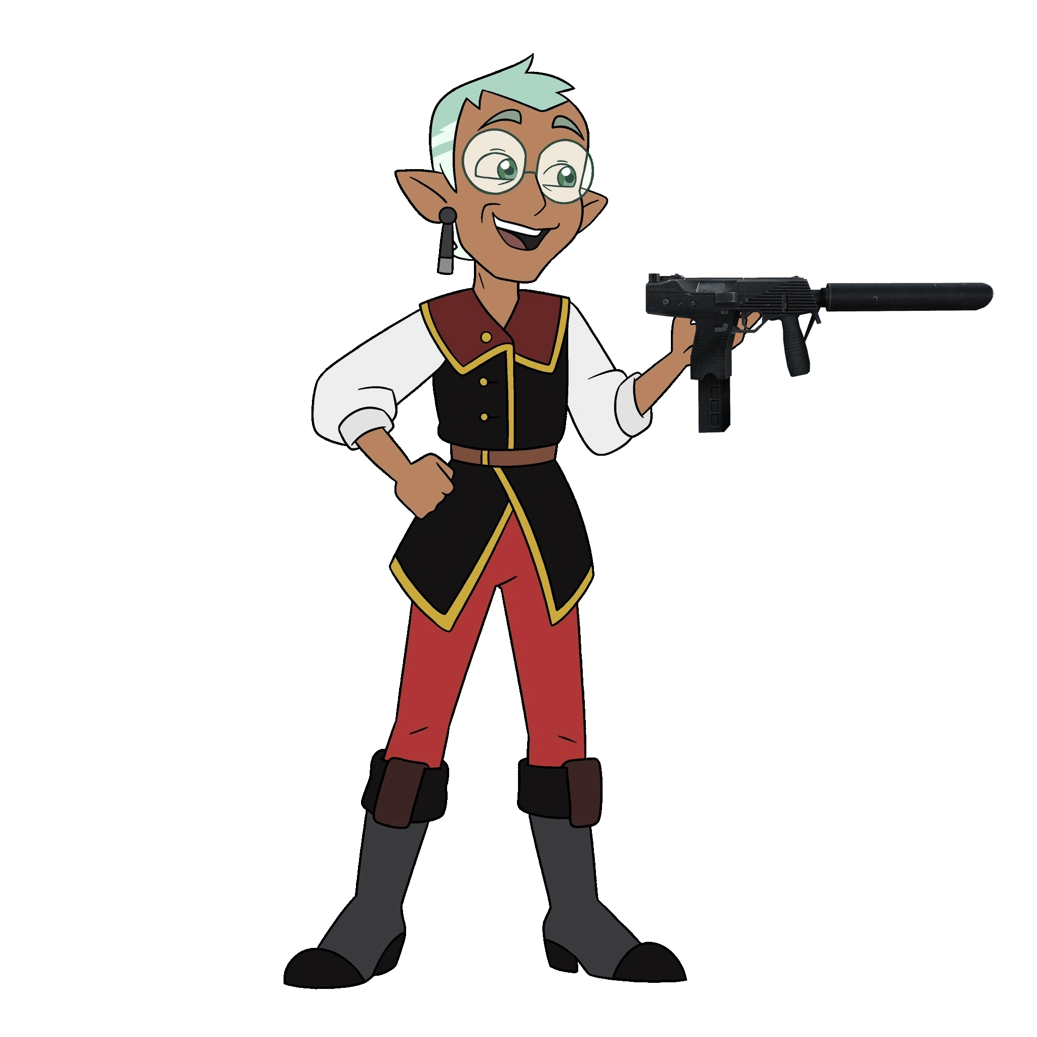 Giving characters guns 2 (part 1 on deadend wiki) | Fandom