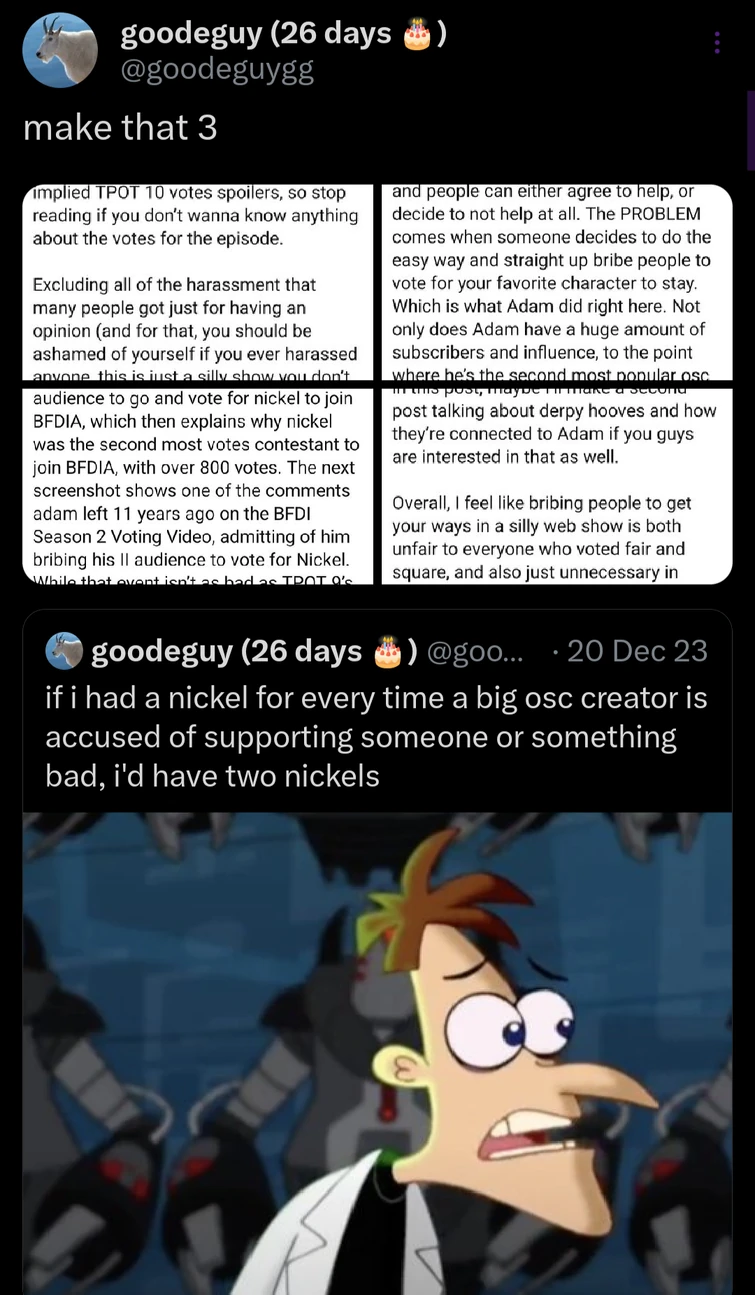 Dude (somewhat implied tpot 10 voting spoilers) | Fandom