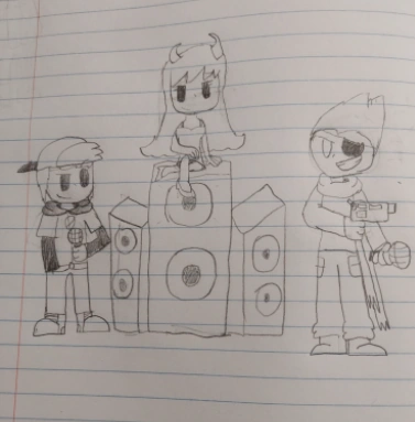 Drew a FNF AU | Fandom