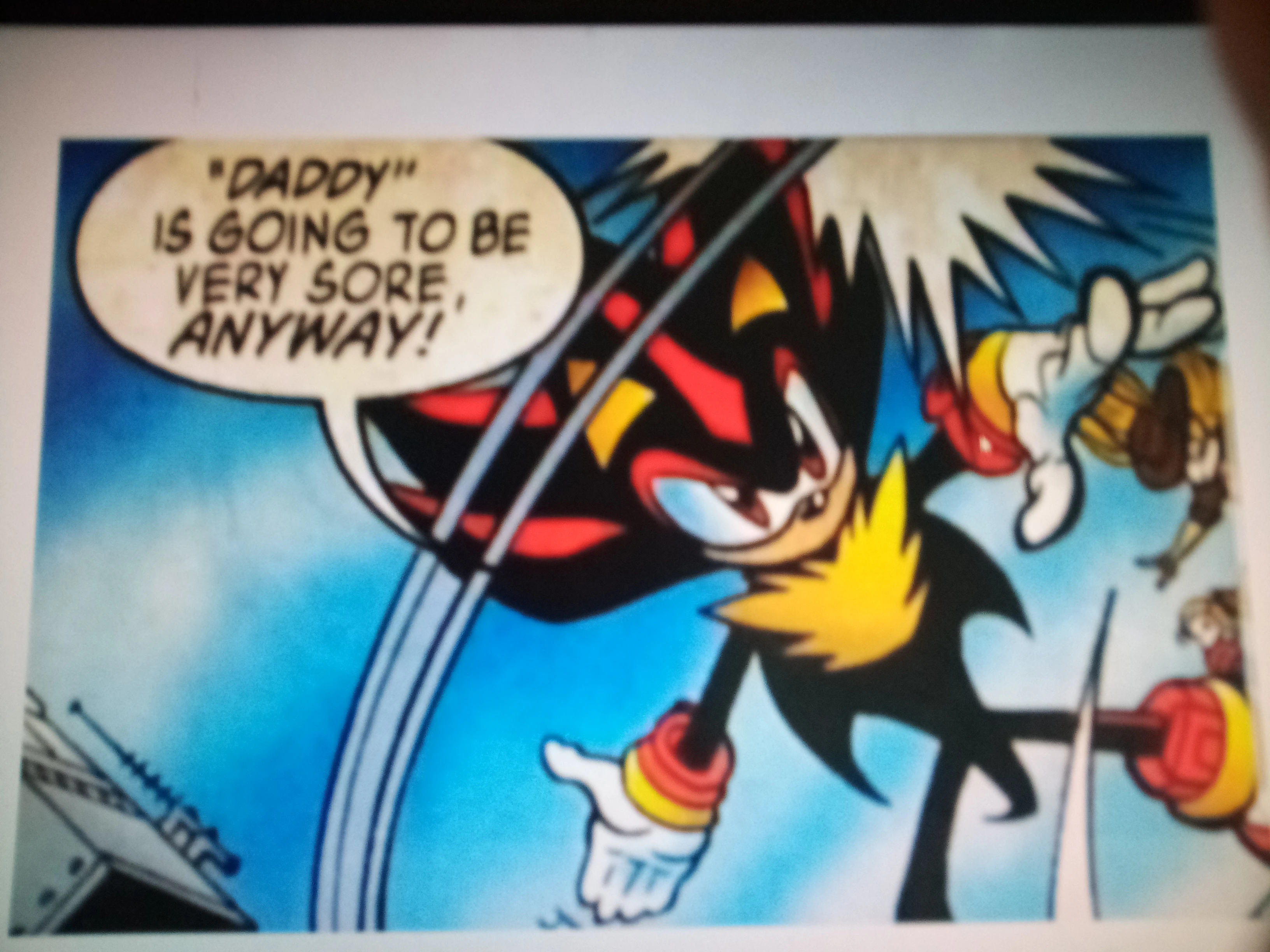 sonic archie comics but their out of context | Fandom