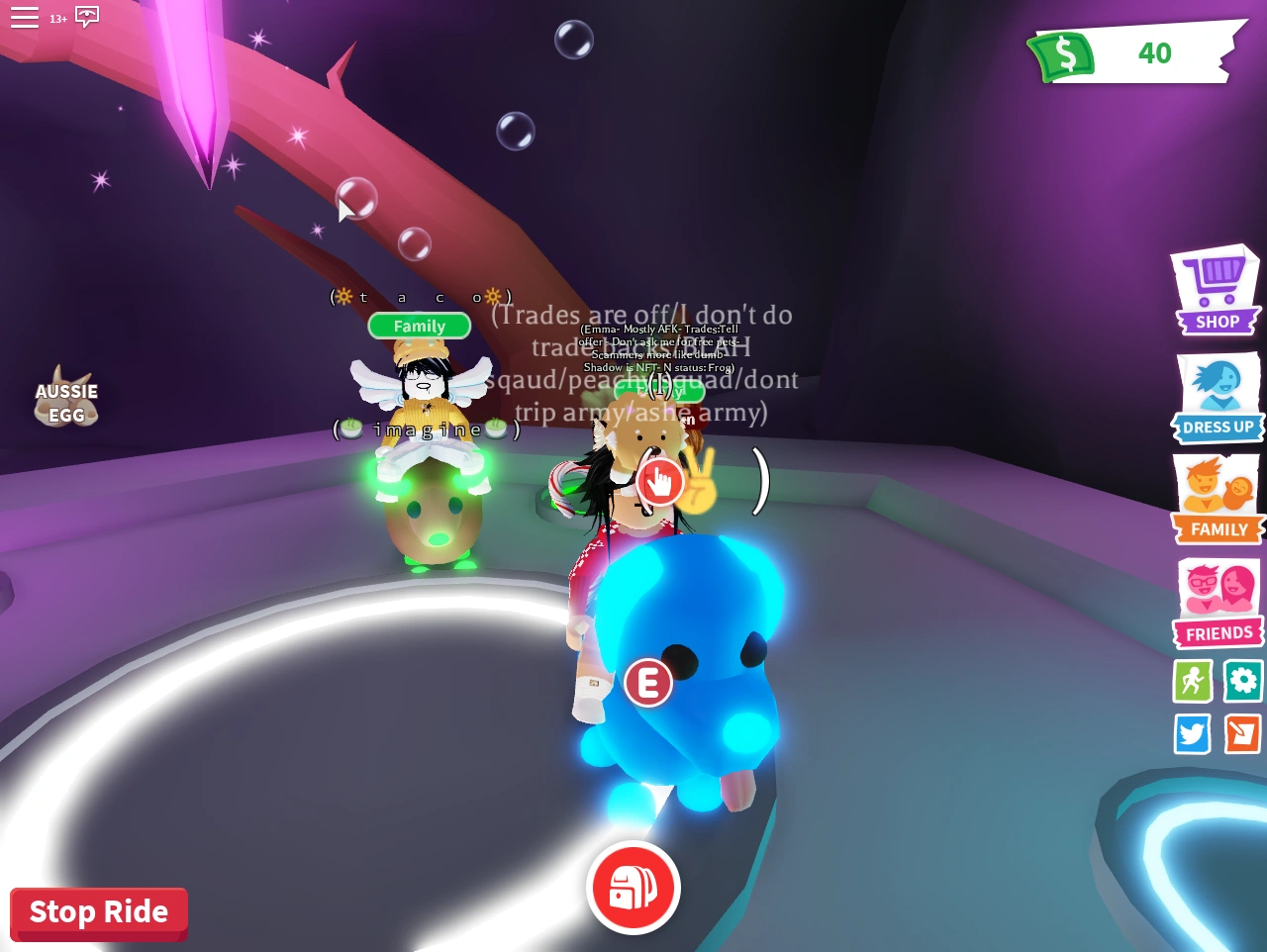 OMG GUYS I MADE THE NEON BLUE DOG LOL I'M SCREAMING this is my first ...