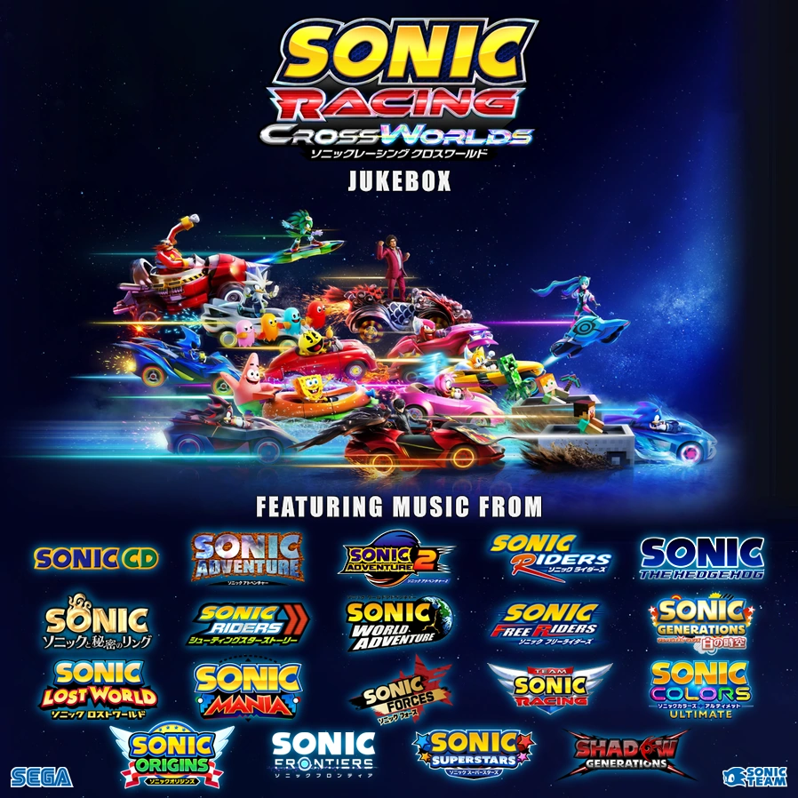 Custom OST Covers - Sonic Racing: CrossWorlds Jukebox | Fandom