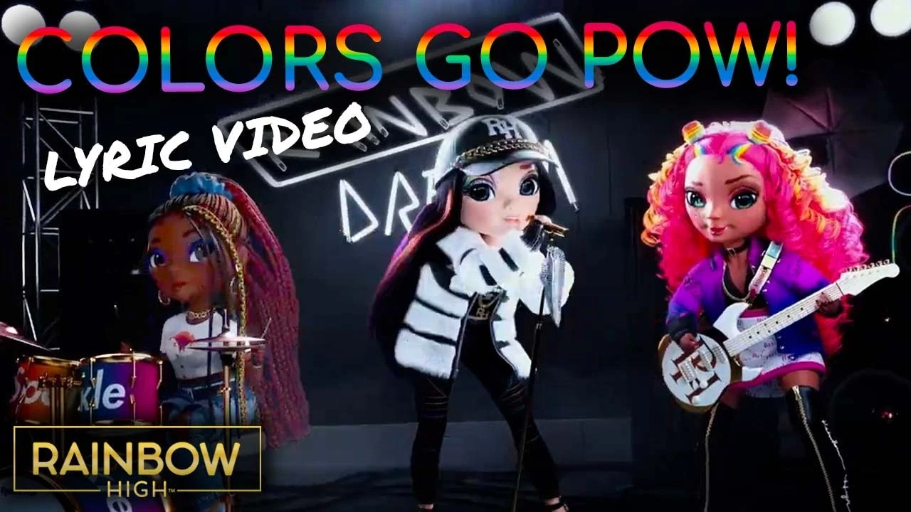 Colors Go Pow Lyric Video! | Fandom