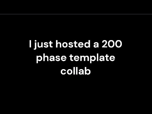 Hosting a 200 phase template collab (Youtubers only) | Fandom