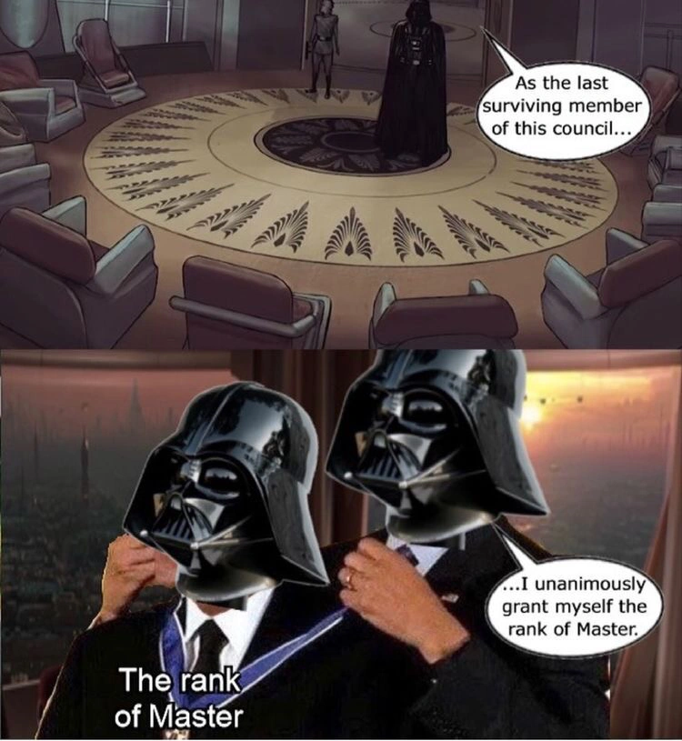 He did get the rank of master after all | Fandom