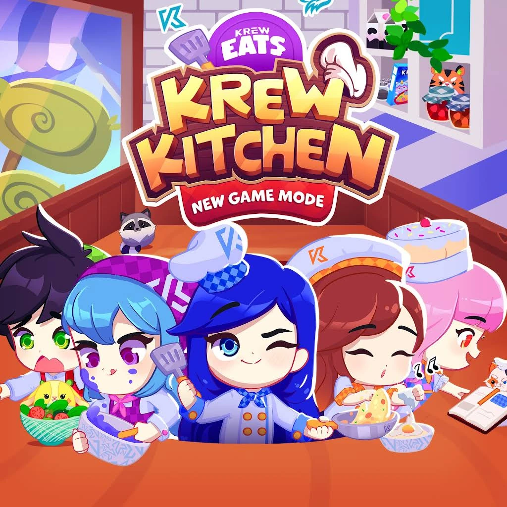 Yay hi guys there's a new KREW EATS game mode/update you can finally ...