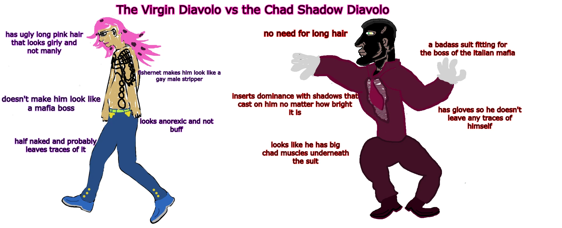 Shadow versions of characters are better than the revealed ones | Fandom