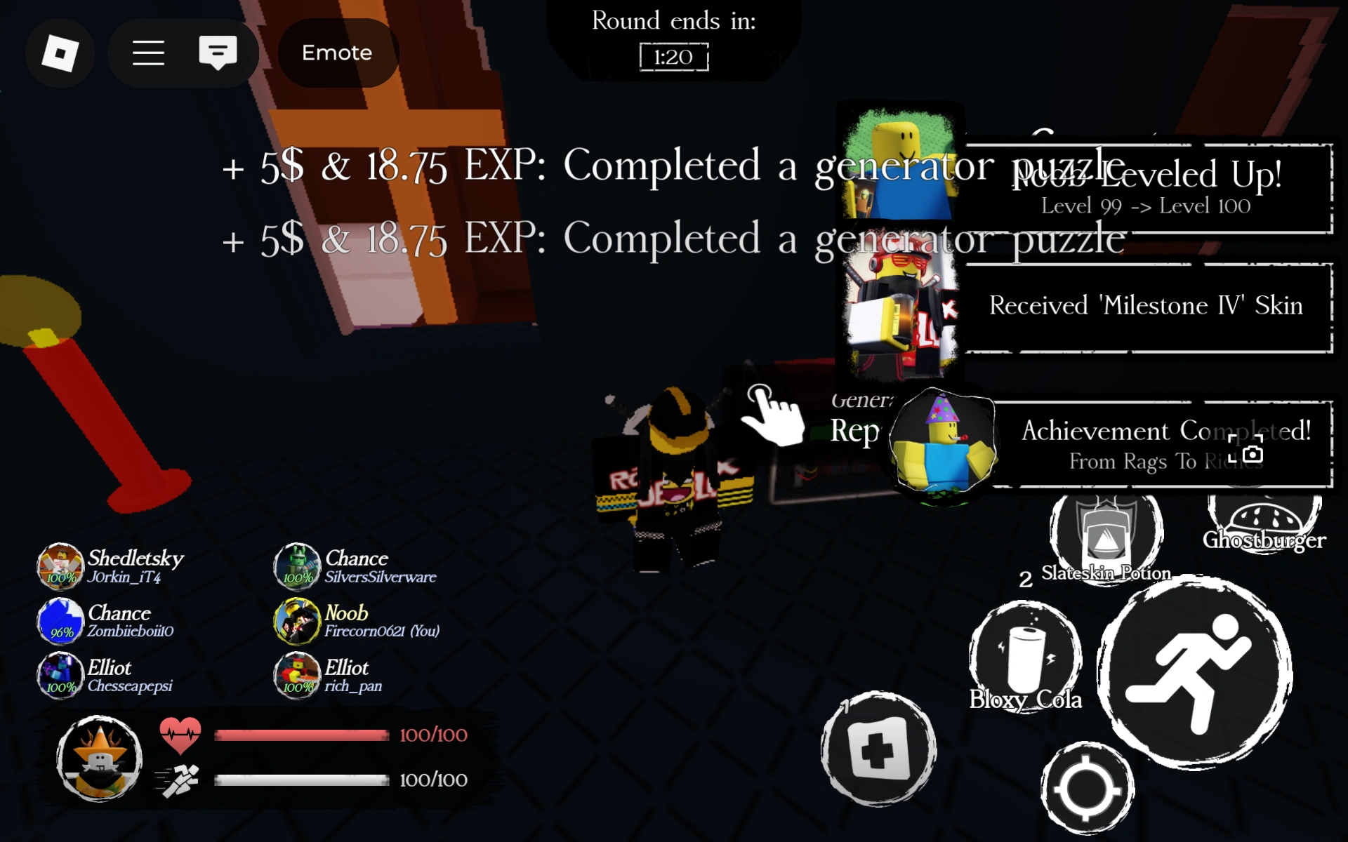 i now have three characters at level one hundred | Fandom