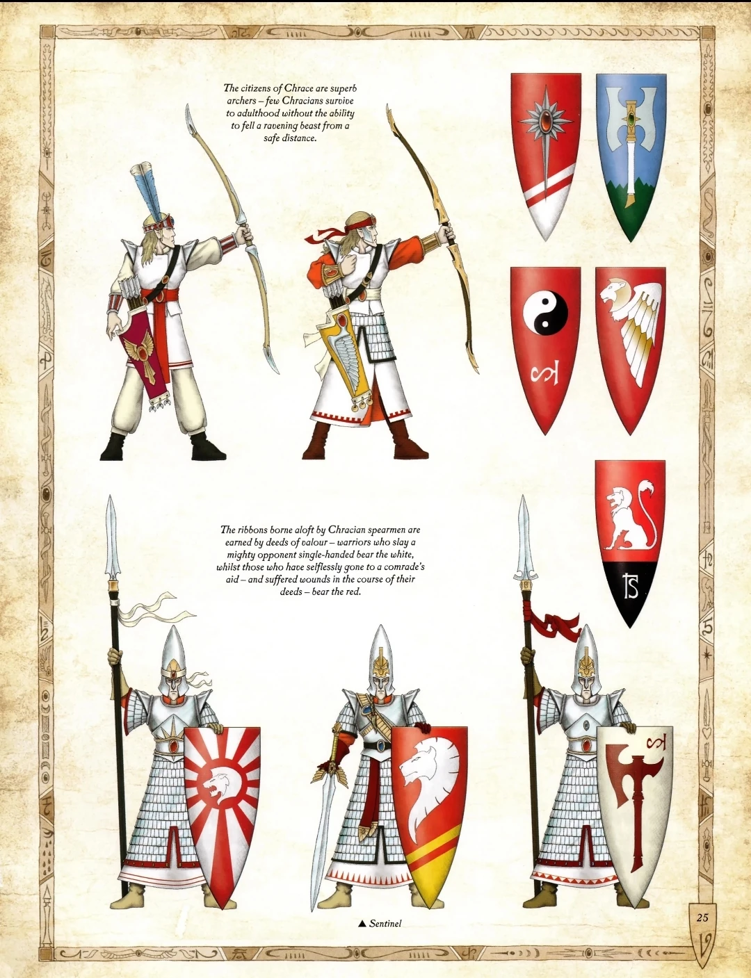 Why does chrace have yin and yang on their sheilds? | Fandom