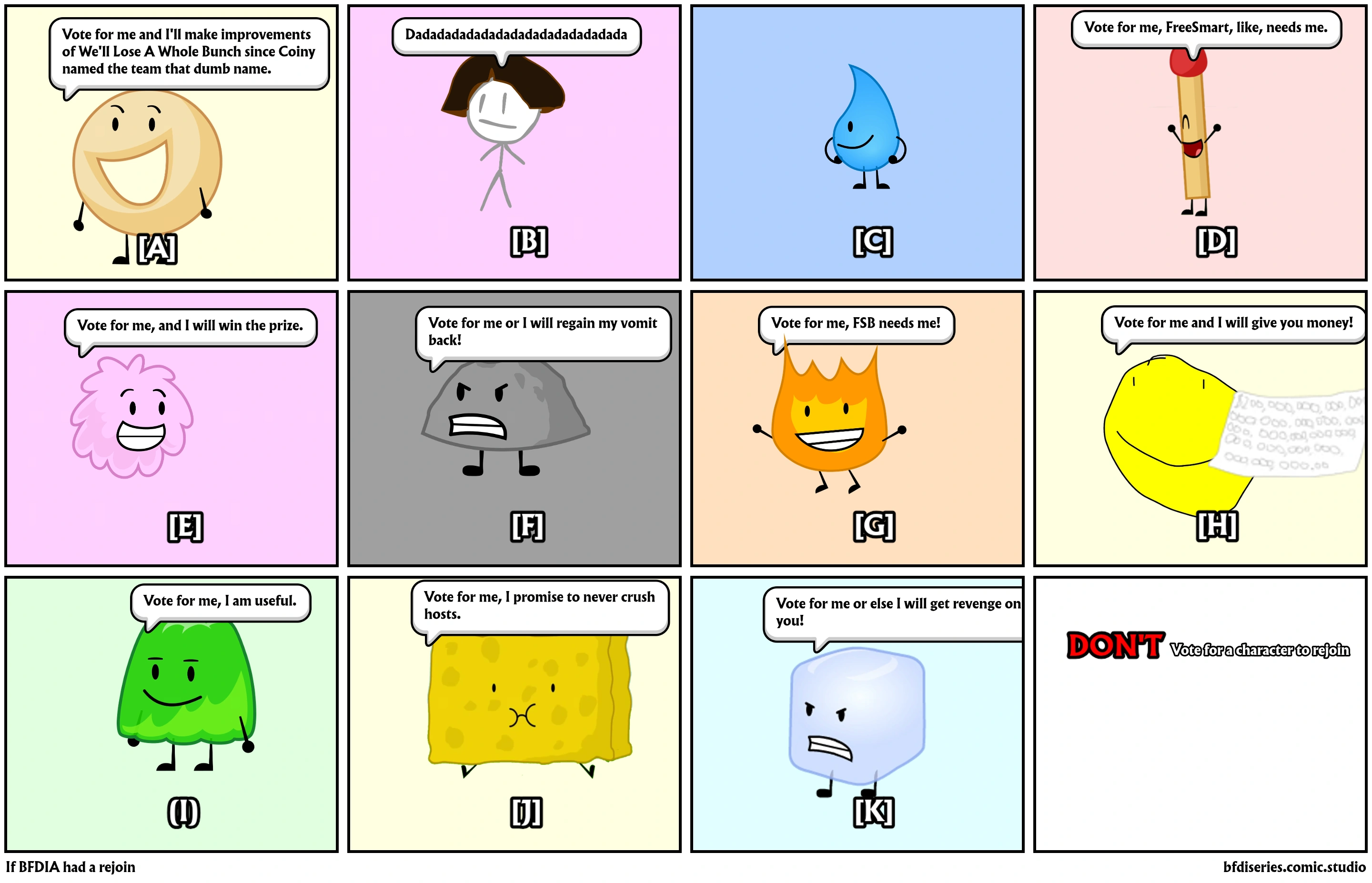 If BFDIA had a rejoin | Fandom