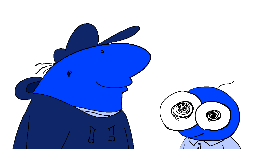(blue) smiling friends | Fandom