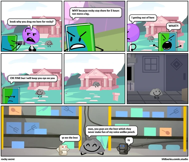 bfdi comic part 4 | Fandom