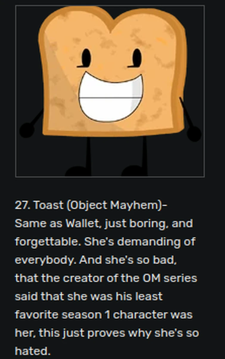 Top 30 worst object characters (Part 1) | Fandom