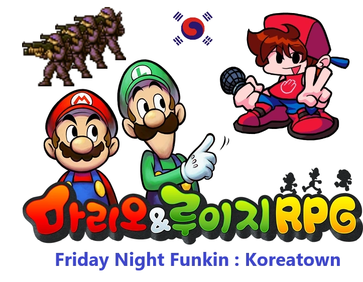 Mario & Luigi RPG Friday Night Funkin : Koreatown [Nintendo Switch ...