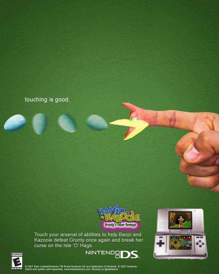 So there was a cancelled Banjo-Kazooie game for the Nintendo DS | Fandom