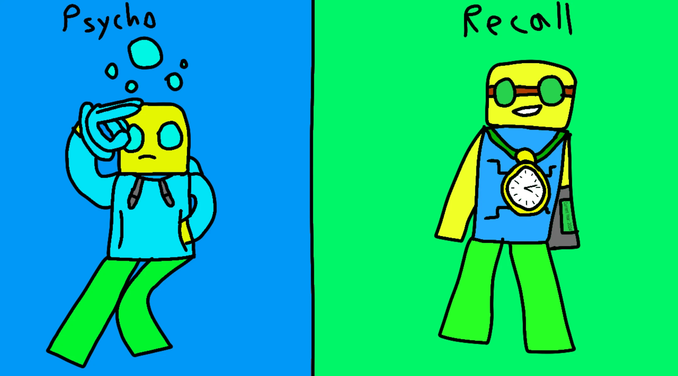 Hypothetical Psycho and Recall Noobs | Fandom