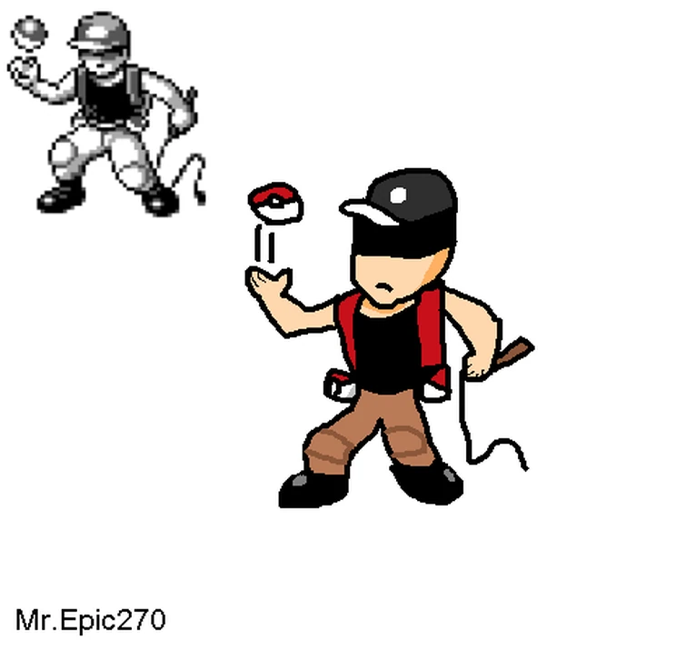 A remake of the beta pokémon red & green trainer | Fandom