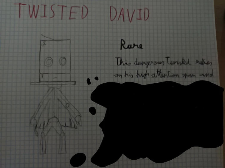Working on Twisted David | Fandom