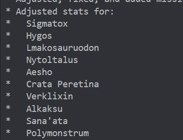 Recent Stat Change (With the New Update) | Fandom