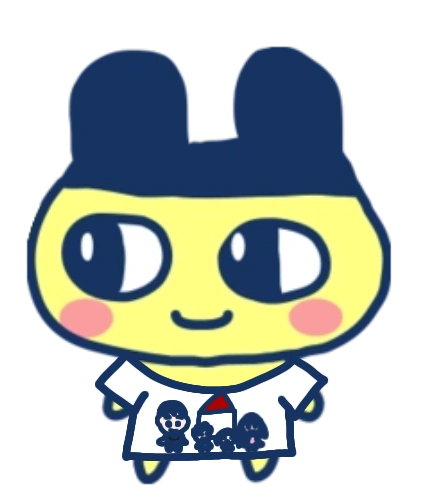 remake of the "mametchi wearing a family shirt" drawing | Fandom