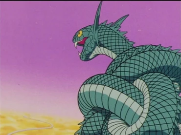 The snake that fought goten and trunks vs Princess snake | Fandom