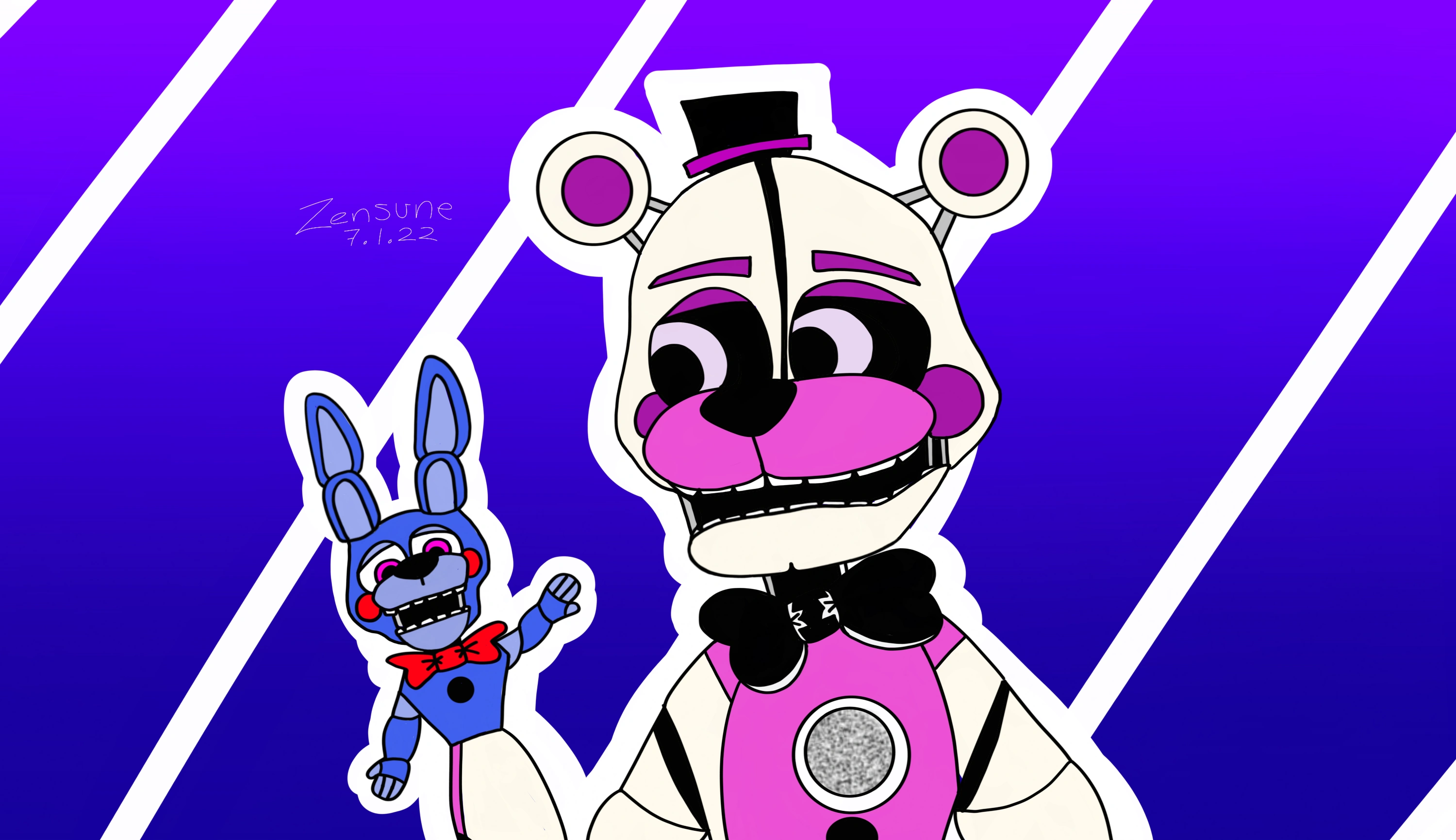 Funtime freddy but bon bon is deformed | Fandom