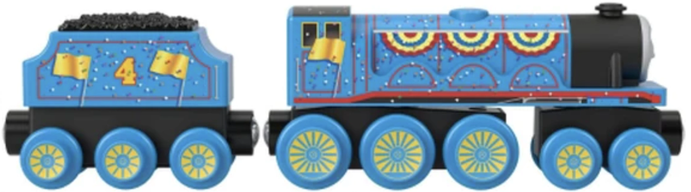 Gordon be like "Decorations aren't dignified for an important engine ...