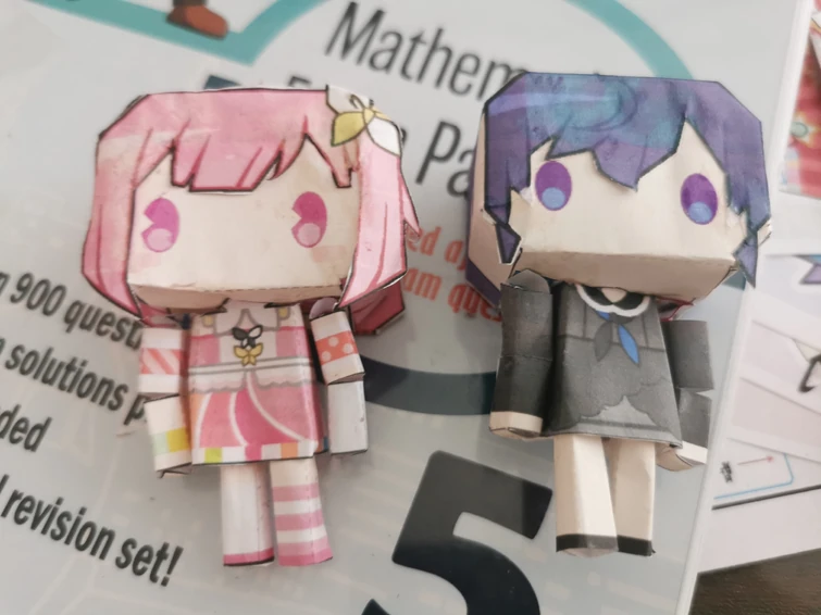 Starting to run out of space to put my silly regretevator paper puppets ...