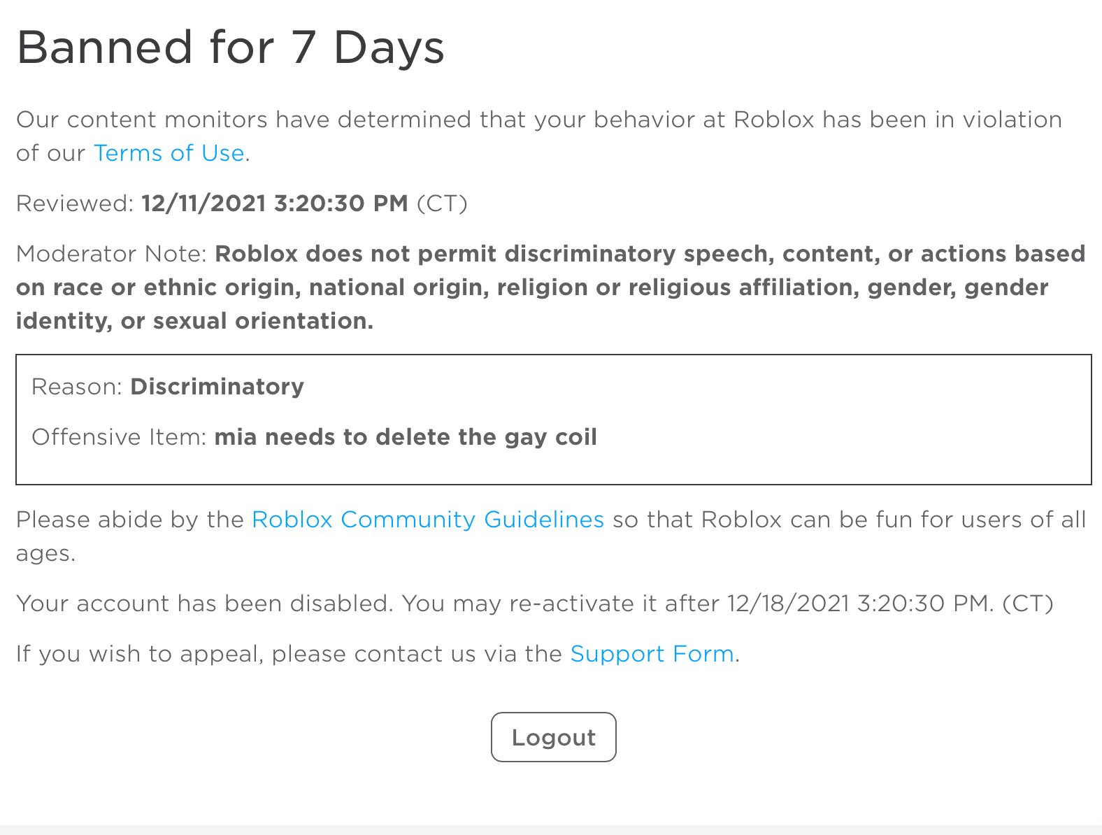 SCREW YOU ROBLOX MODERATION | Fandom