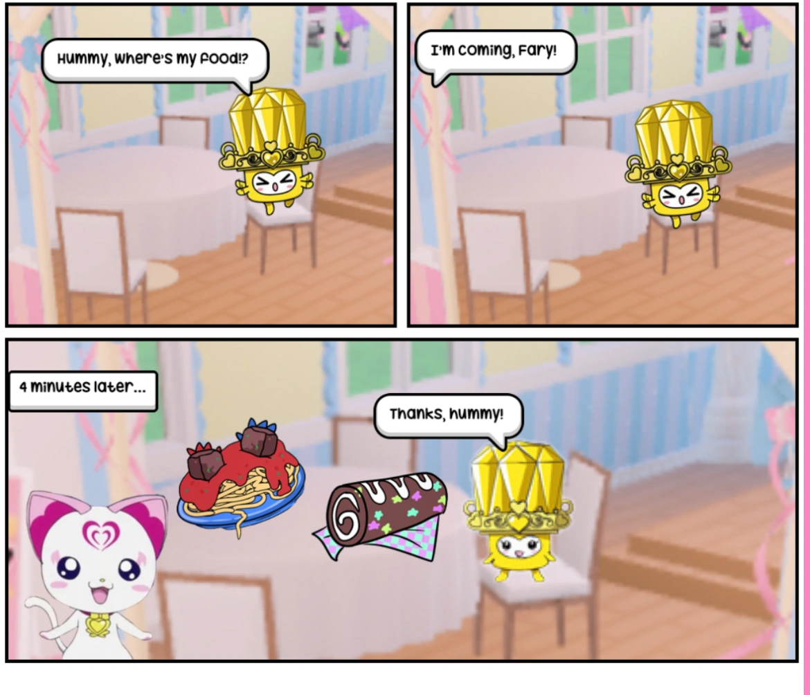 Hummy the waiter comic | Fandom
