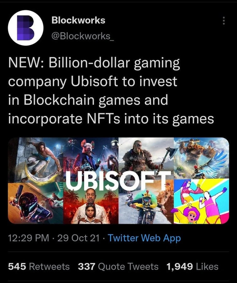 Who else thinks the Ubisoft logo looks like a turd viewed from above ...