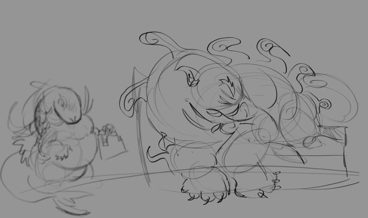 He triggers my maternal instinct