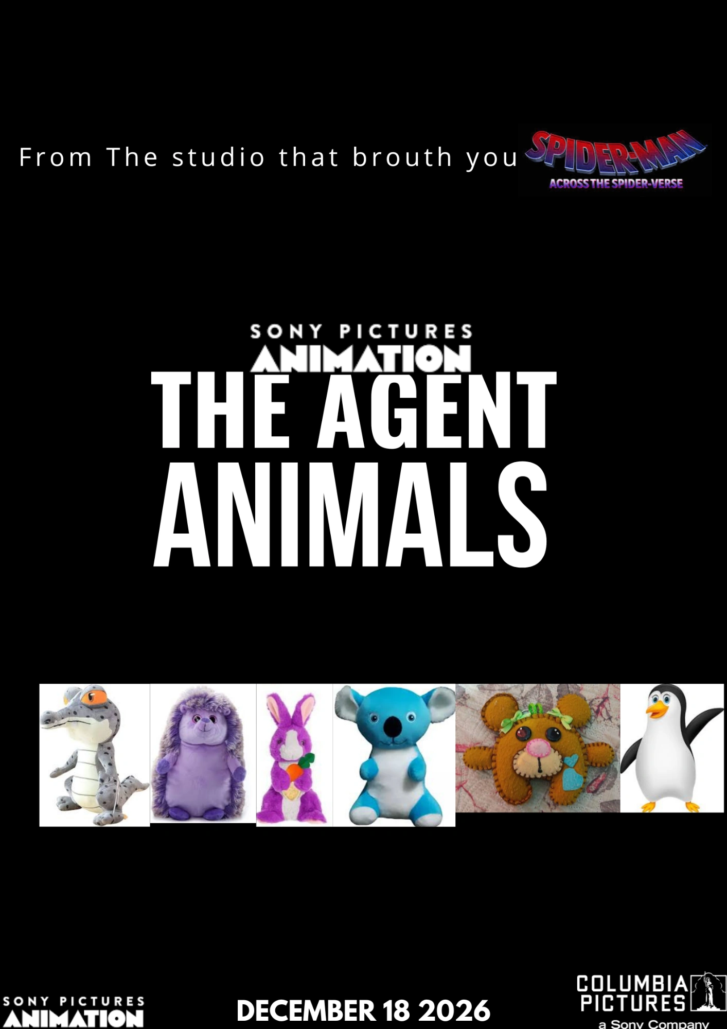 The Agent Animals 2026 Columbia Pictures Sony Pictures Animation | Fandom
