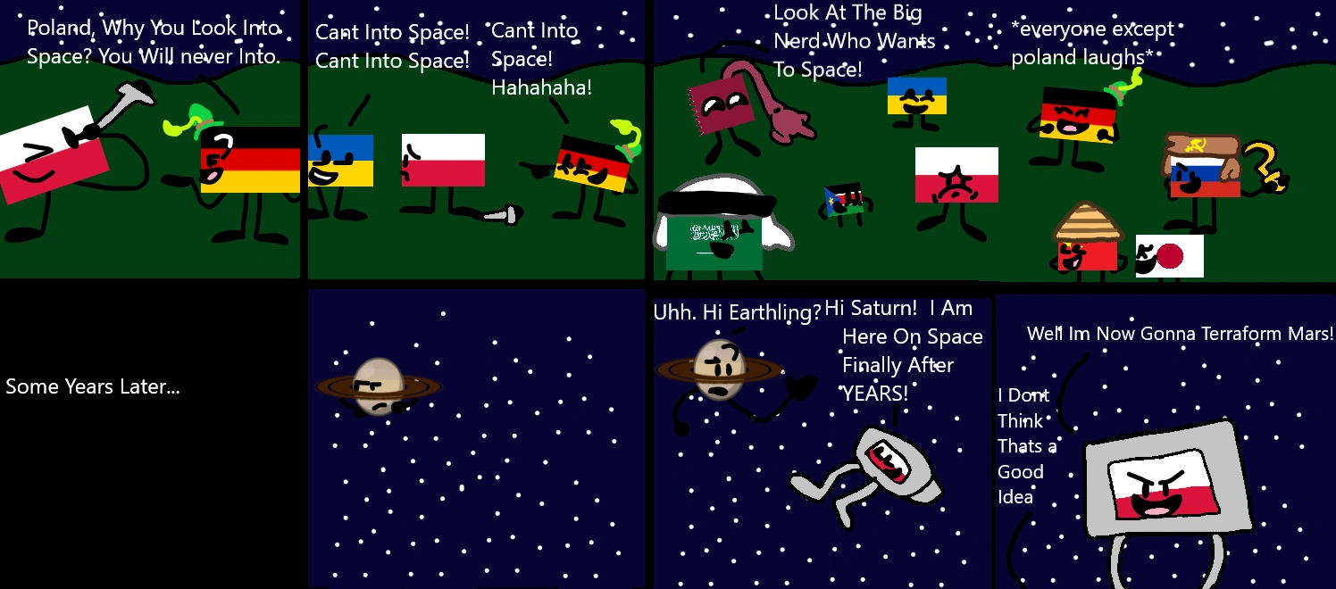 Countryobjects Comic Edition #2: Polska In Space | Fandom