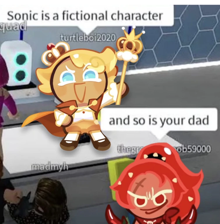 Give me a cookie run Roblox meme and I'll draw them to make them look ...