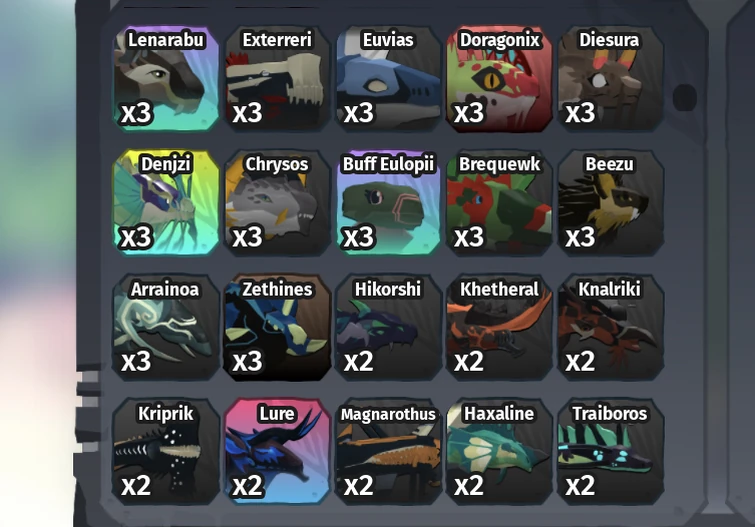 LF Missing Creatures/Pernirex Mutations/Mush | Fandom