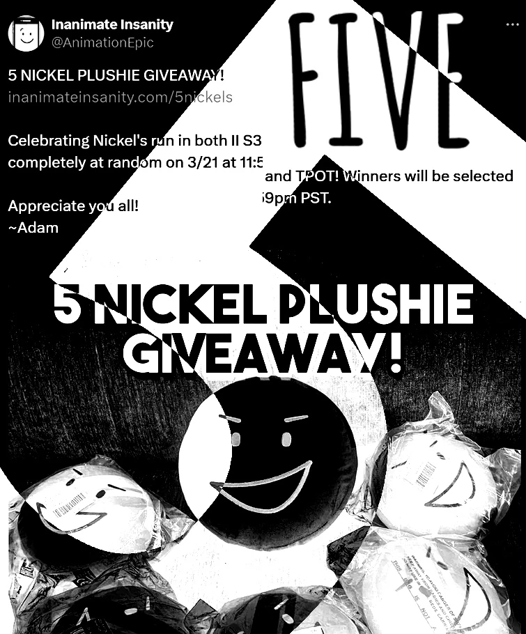 five nickel plushies | Fandom