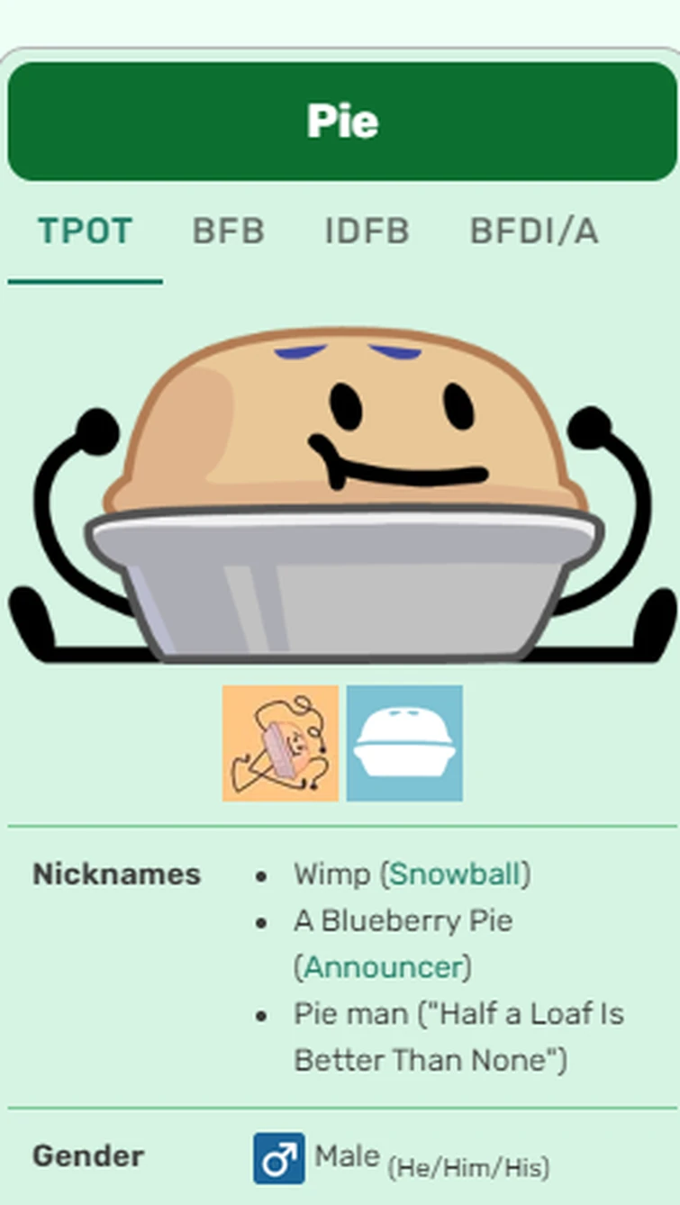Someone changed pie's gender | Fandom
