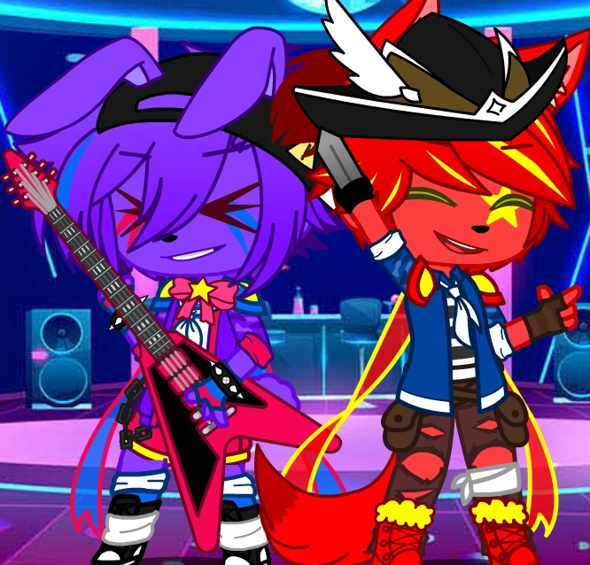 Glamrock Bonnie and Foxy! | Fandom