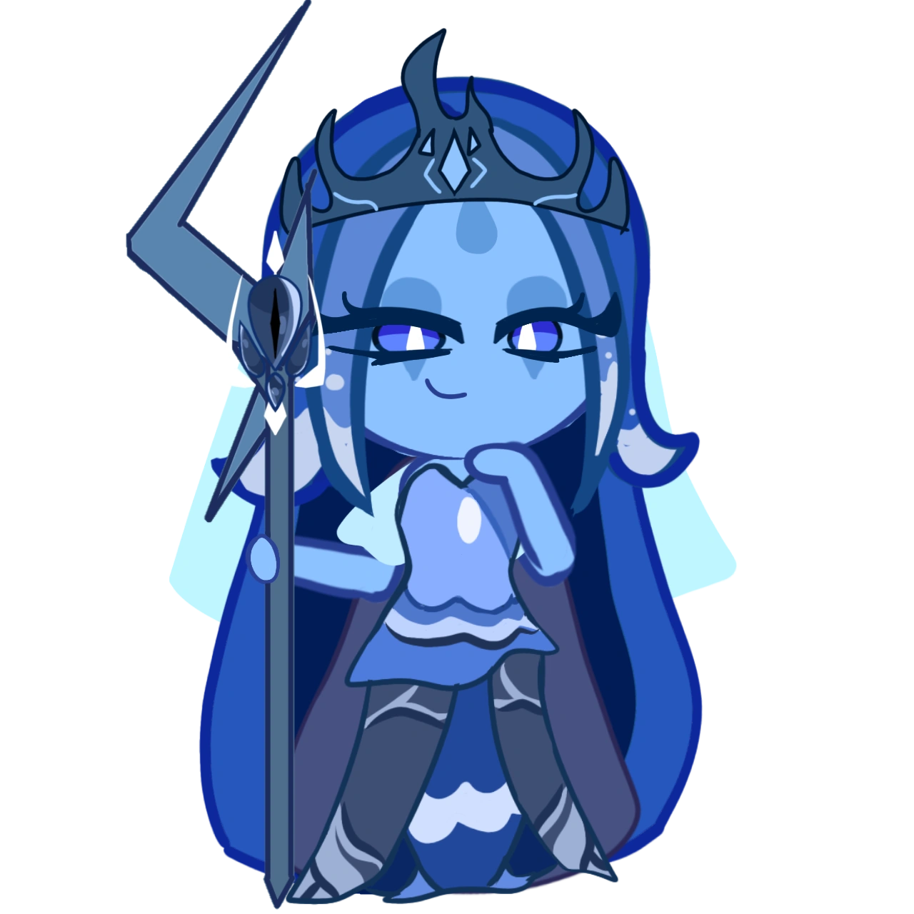 Oc X Oc Req For Primordial Blue Anemone Cookie because she single+ need ...
